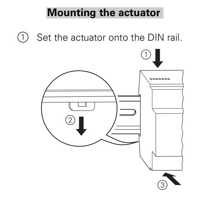 MTN647593 Schneider Electric KNX Switch actuator REG-K/4×230/16 with ...